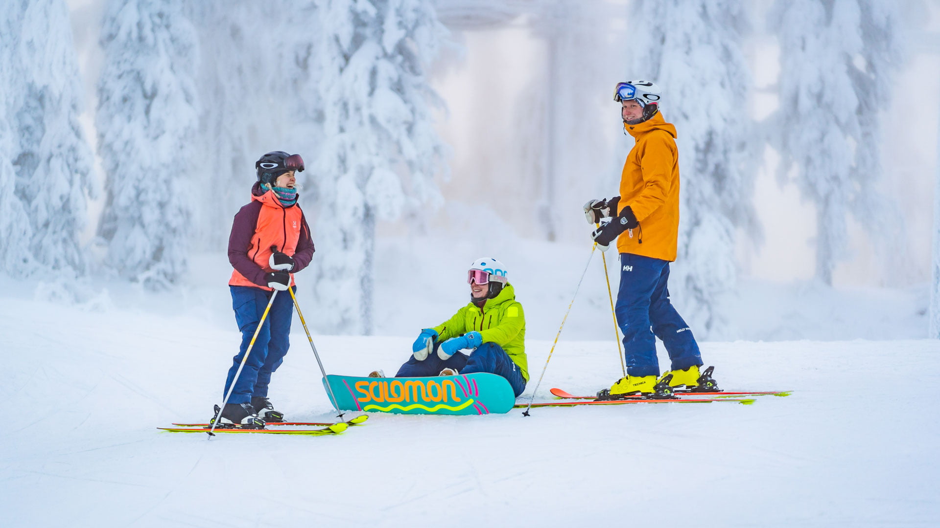 Laskettelu ja lumilautailu Tahkolla
